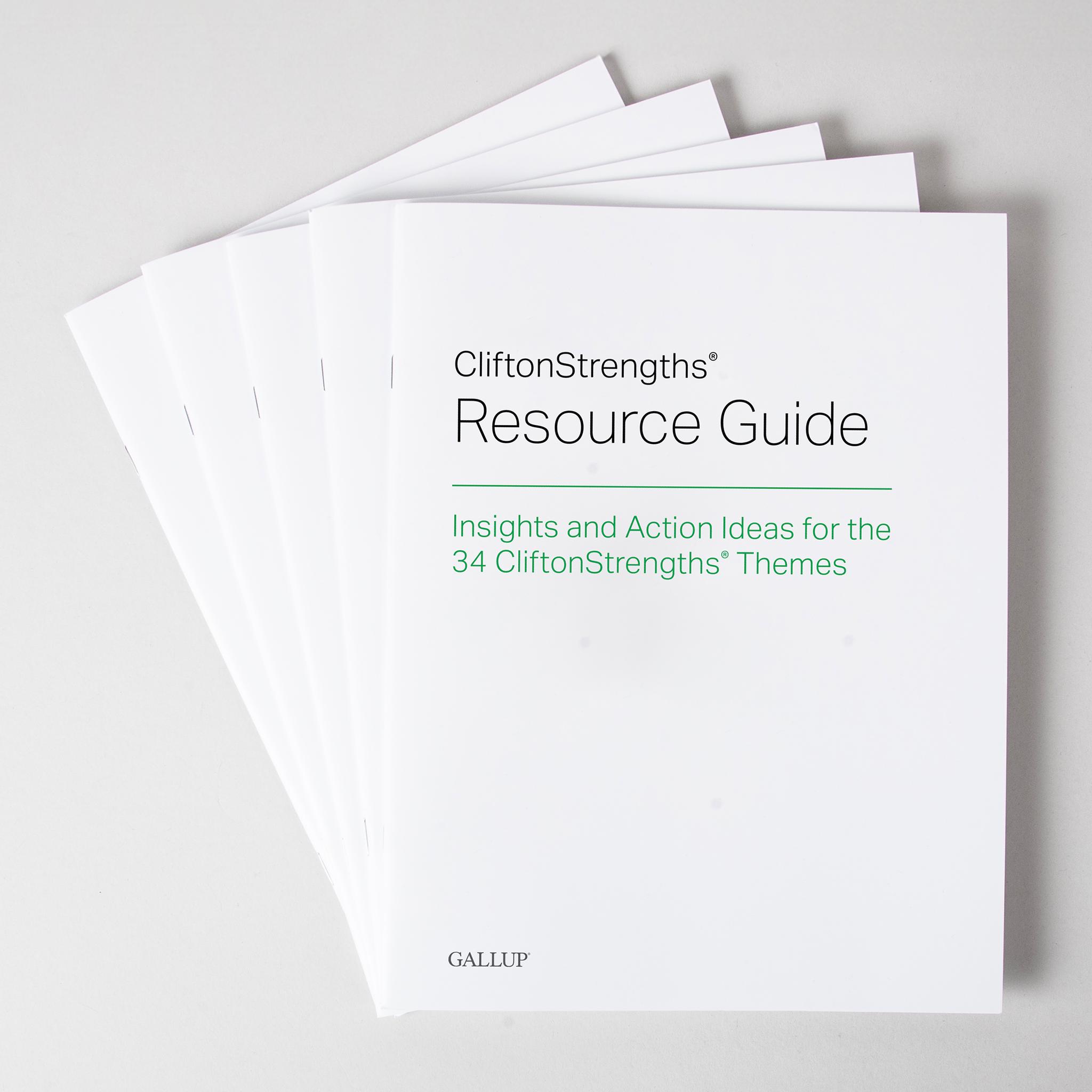 CliftonStrengths Resource Guide (Set of 5) | en-us - Gallup