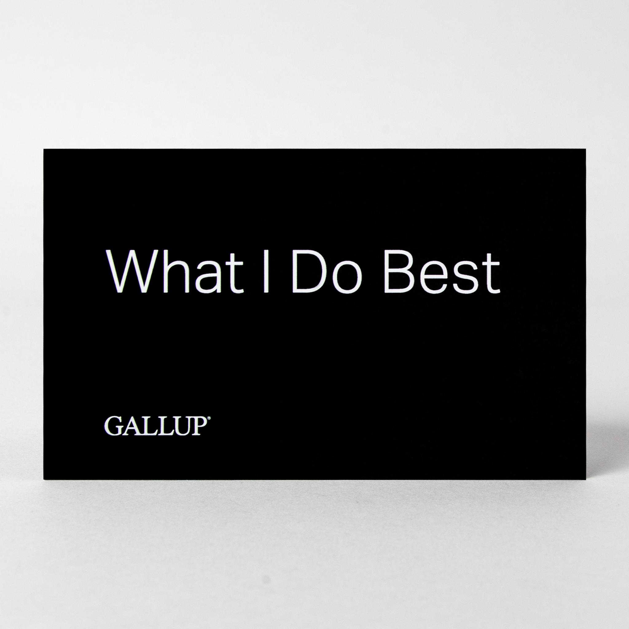 What I Do Best Cards | en-us - Gallup