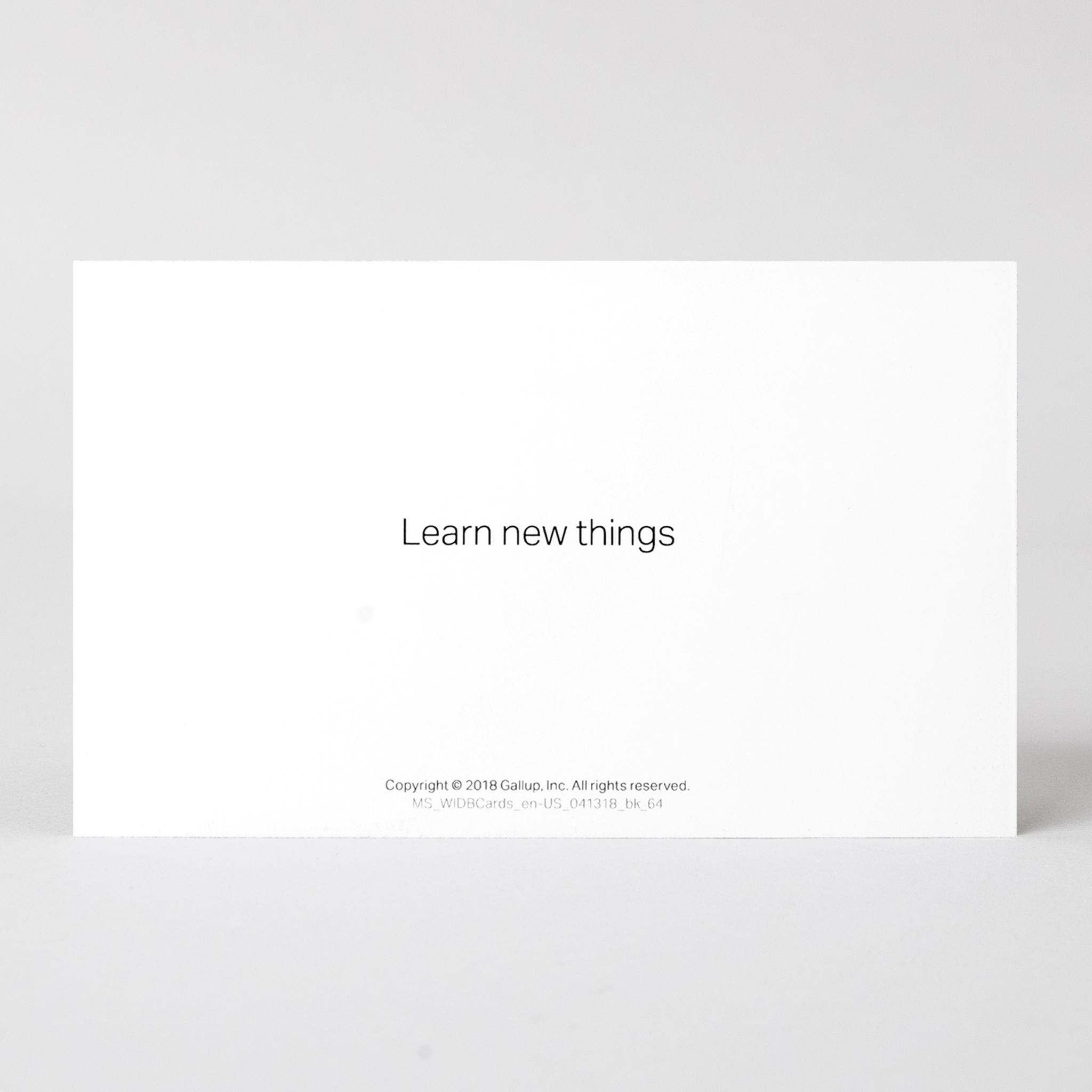 What I Do Best Cards | en-us - Gallup