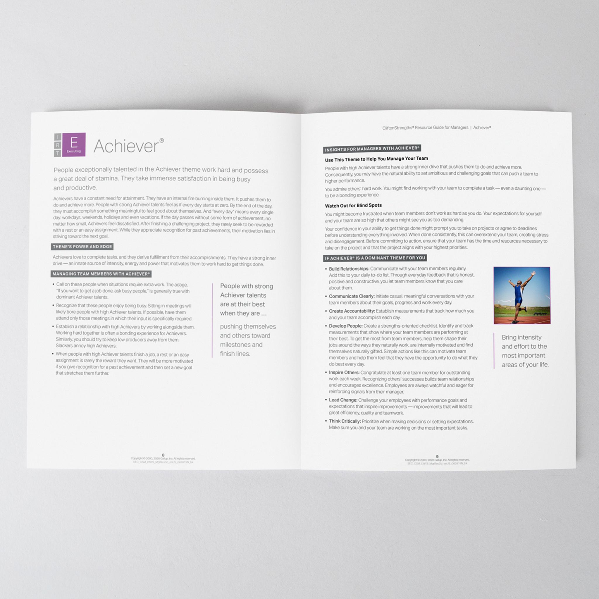 CliftonStrengths Resource Guide for Managers (Print) | en-us - Gallup