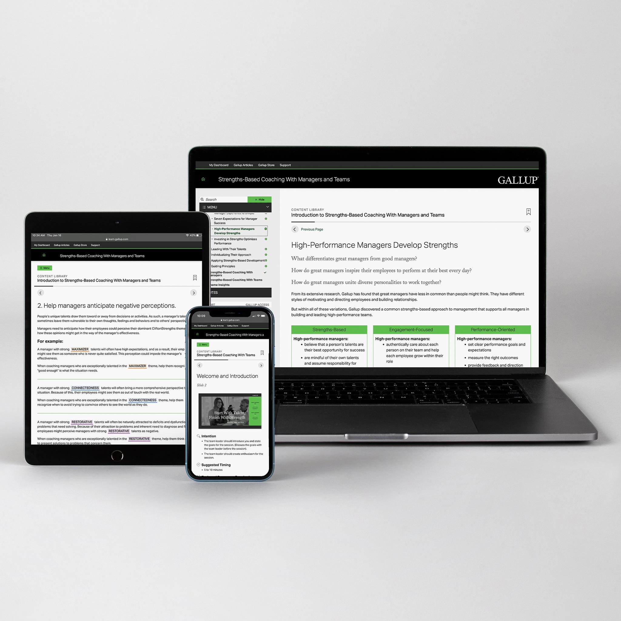 Strengths-Based Coaching With Managers and Teams Kit (Digital) | en-us ...