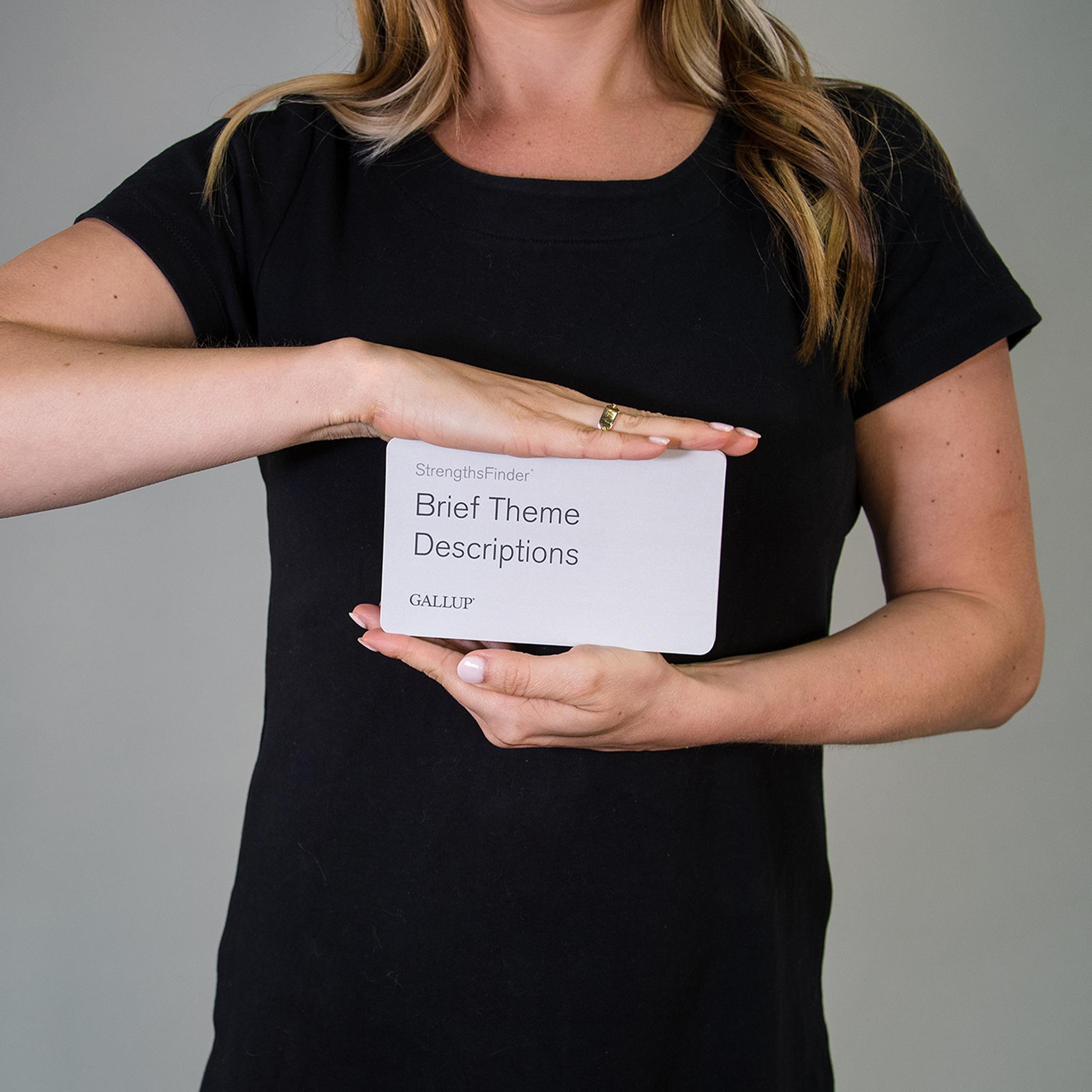 CliftonStrengths Brief Theme Definitions Cards | en-us - Gallup