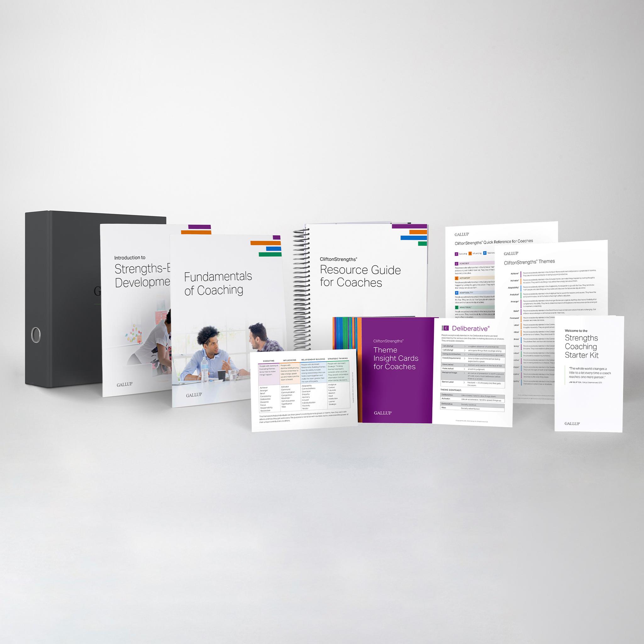 CliftonStrengths Coaching Starter Kit (Print) | en-us - Gallup