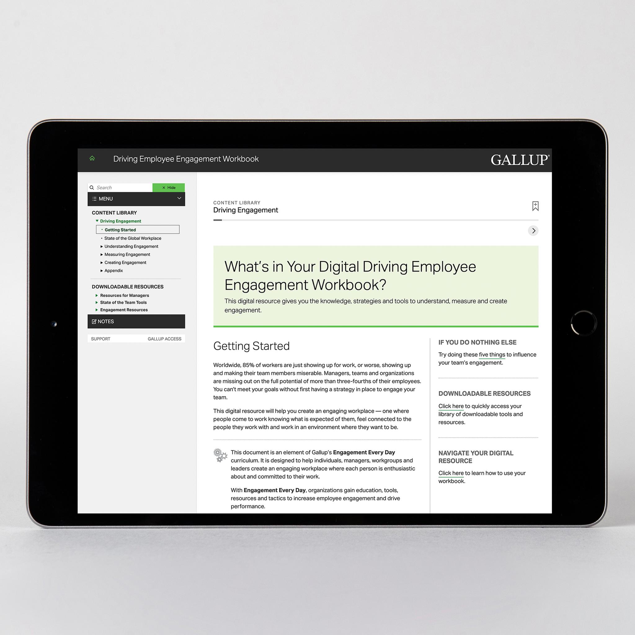 Driving Employee Engagement Workbook (Digital) | en-us - Gallup